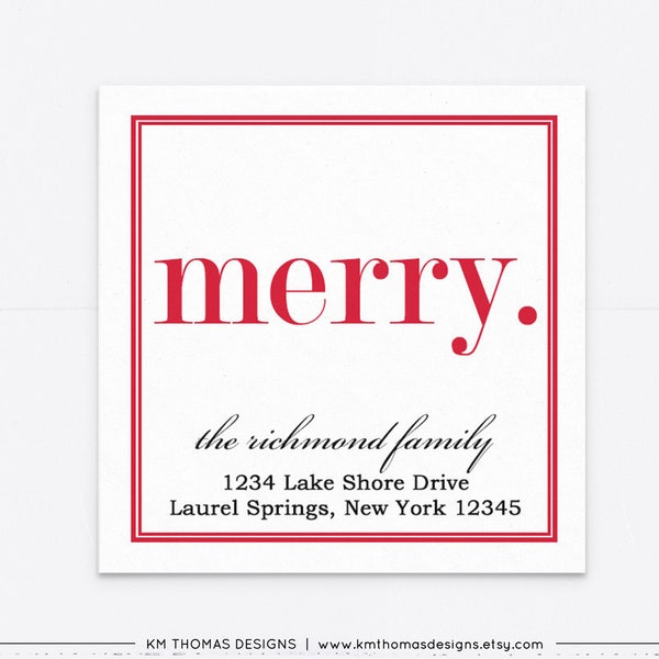 Merry Mail - Etsy