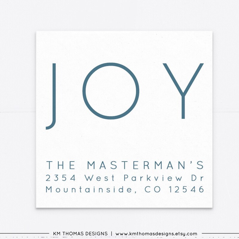 Family Address Labels - Etsy