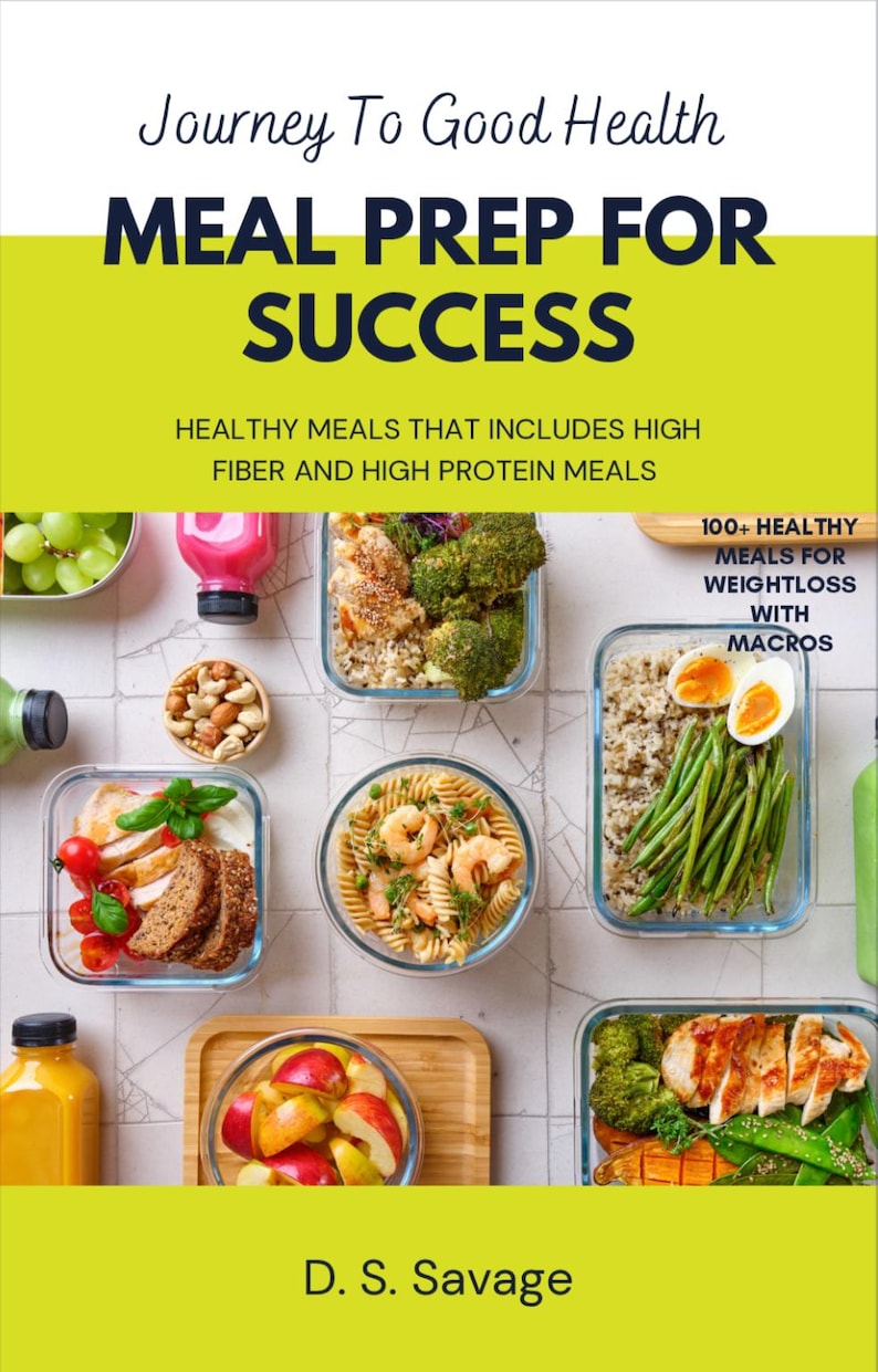 Meal, Meal Prep, Planners, Food, Diet, Protein, Fiber, High, Calorie ...