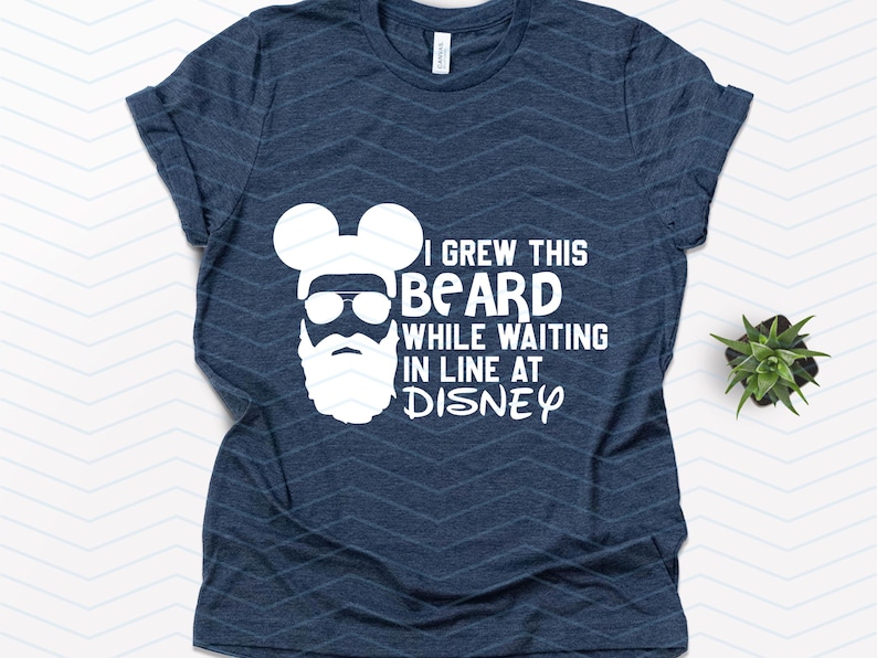 Disney Dad Beard SVG, Mickey Ears Man PNG (digital Download) - Etsy
