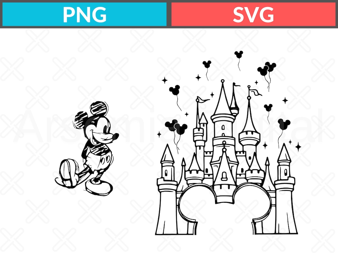 Magical Castle SVG PNG, Happiest Place on Earth, Cricut Cut File ...