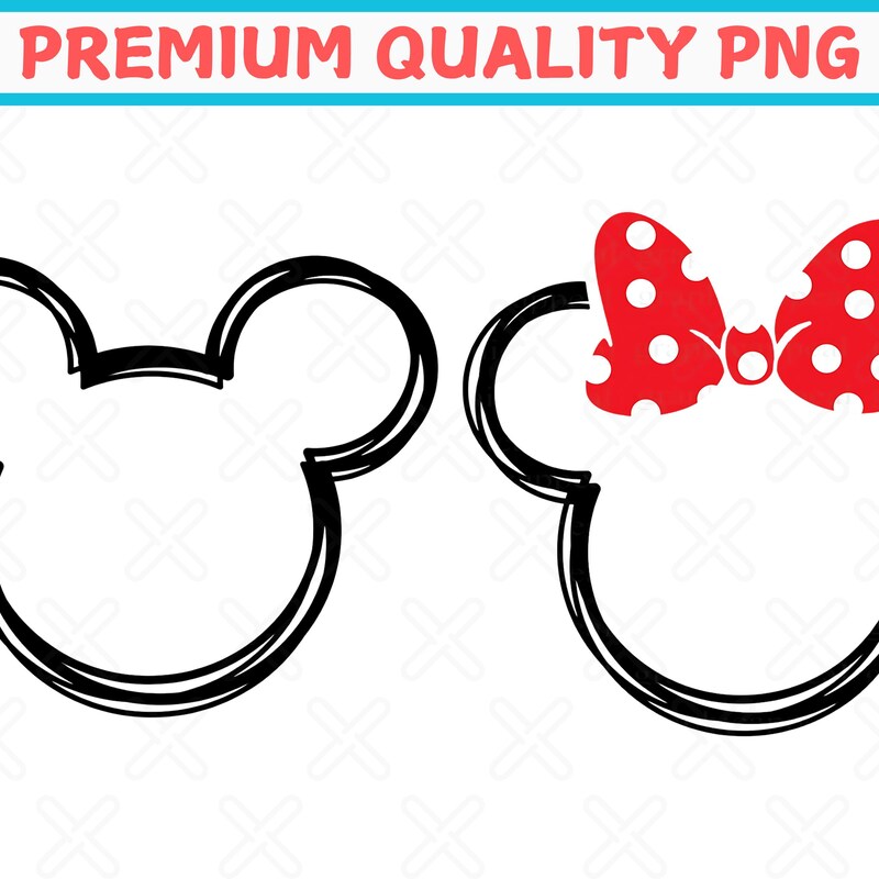 Mickey Mouse Ears Svg - Etsy