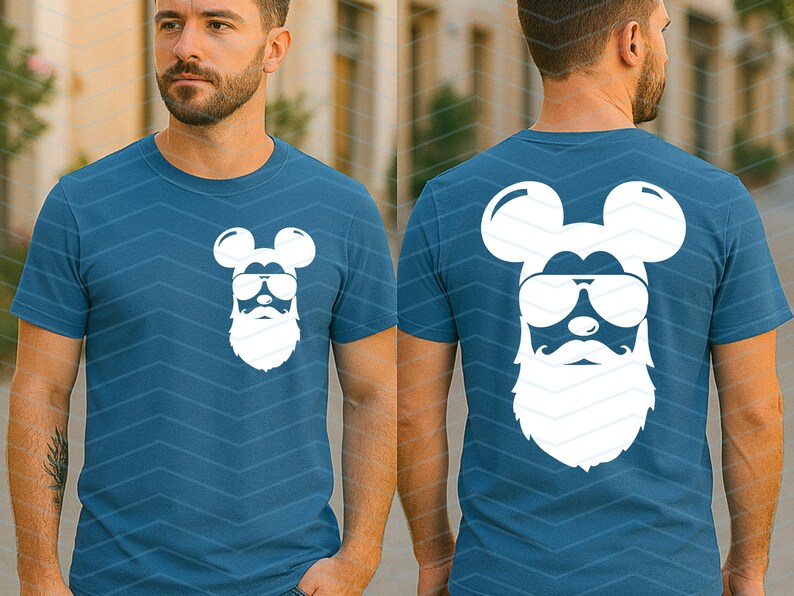 Mickey Beard Svg, Disney Png Men, Disney Dad, Disneyland Beard Svg ...