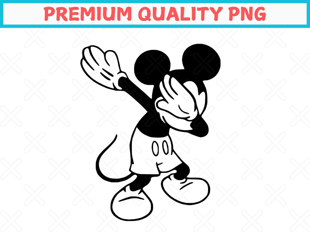 Disney Mickey Dabbing Png, Funny Disney Png, Family Matching Png, Funny ...