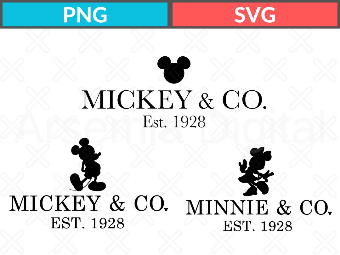 Mickey & Co. SVG, Disney Family Trip Design (digital Download) - Etsy
