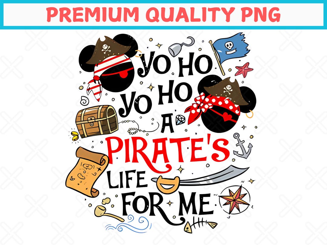 Yo Ho Yo Ho A Pirates Life for Me, Disney Pirates Of, Caribbean Png ...