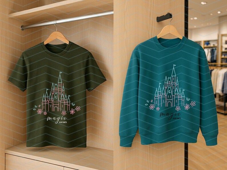 Magical Disney Castle SVG, Family Trip PNG (digital Download) - Etsy