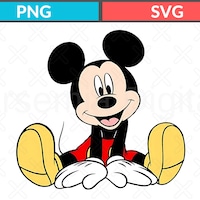 Mickey Head Outline SVG, Transparent Background (digital Download) - Etsy