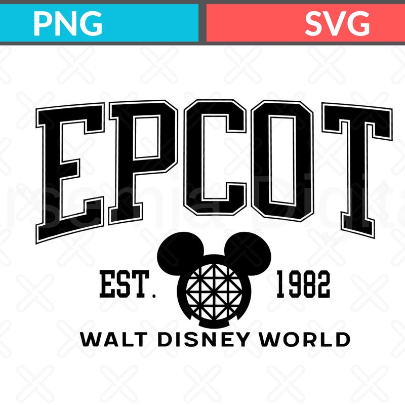 Epcot Svg Etsy