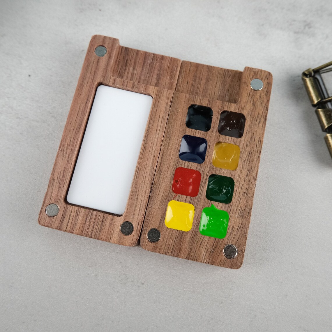 Custom Watercolor Paint Set, Personalized Travel Watercolor Set, Mini ...