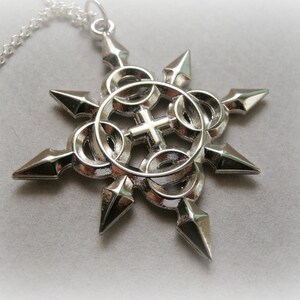 Axel's Chakram Pendant Sterling Silver - Axel's Chakram Necklace ...