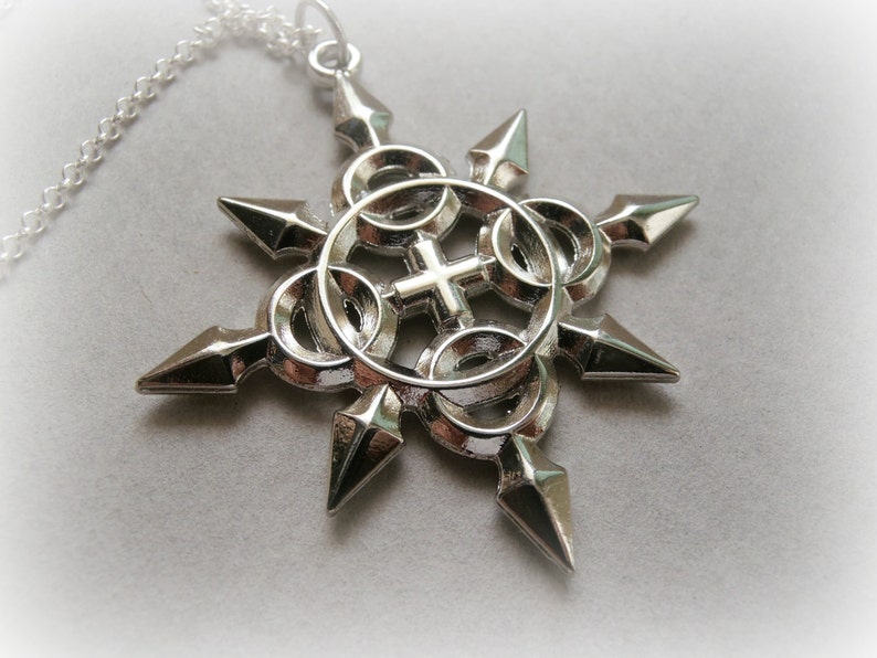 Axel's Chakram Pendant Sterling Silver - Axel's Chakram Necklace ...
