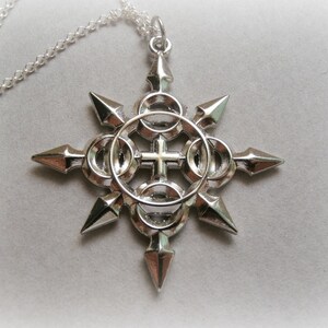 Axel's Chakram Pendant Sterling Silver - Axel's Chakram Necklace ...