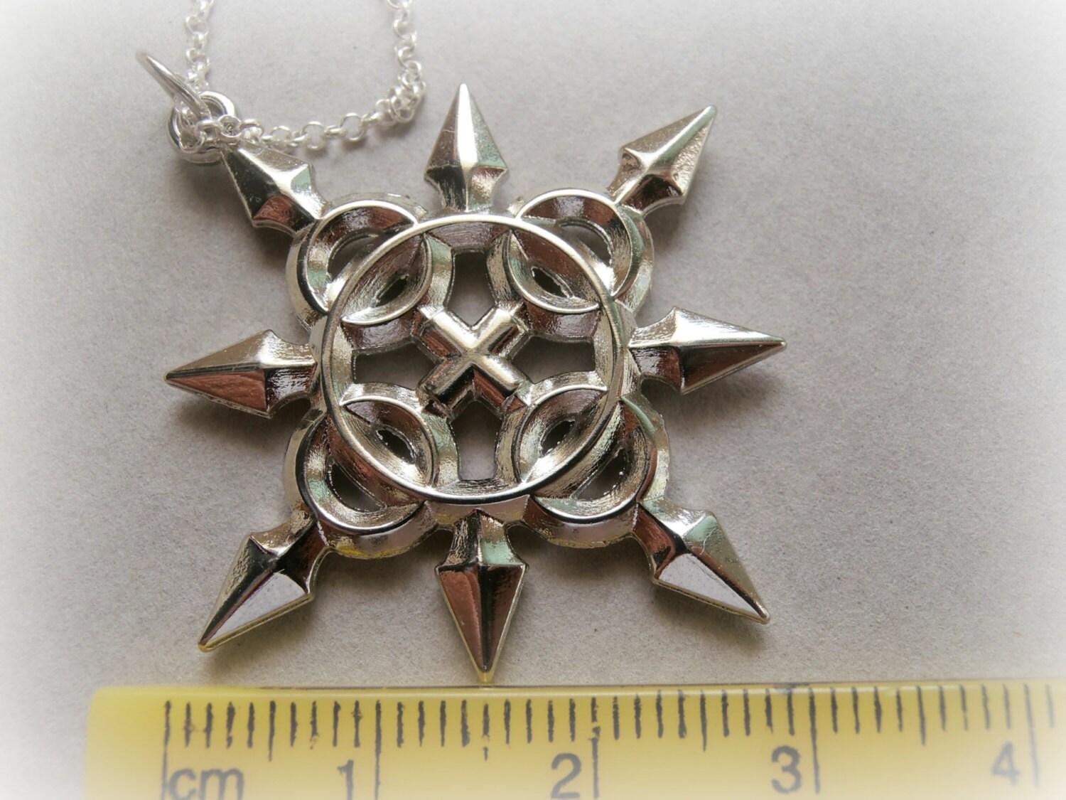 Axel's Chakram Pendant Sterling Silver - Axel's Chakram Necklace ...