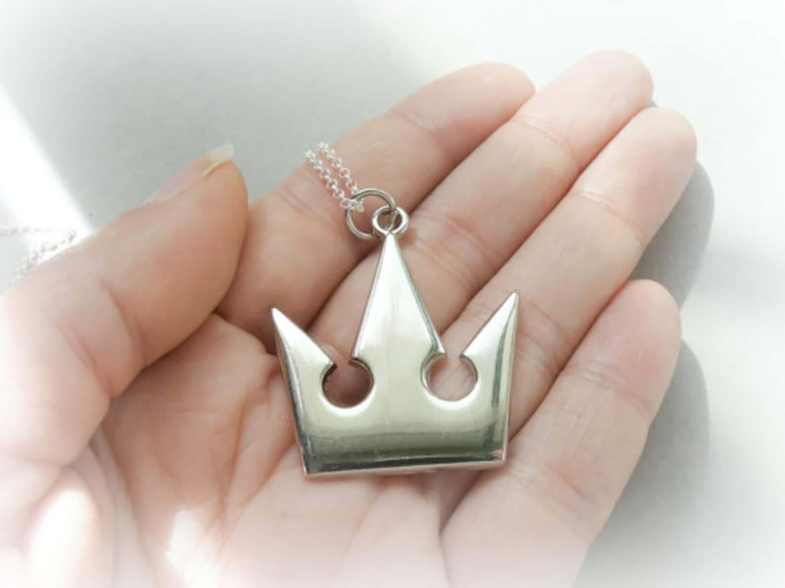 Sora's Necklace Sterling Silver Inspired by Kingdom Hearts - Etsy