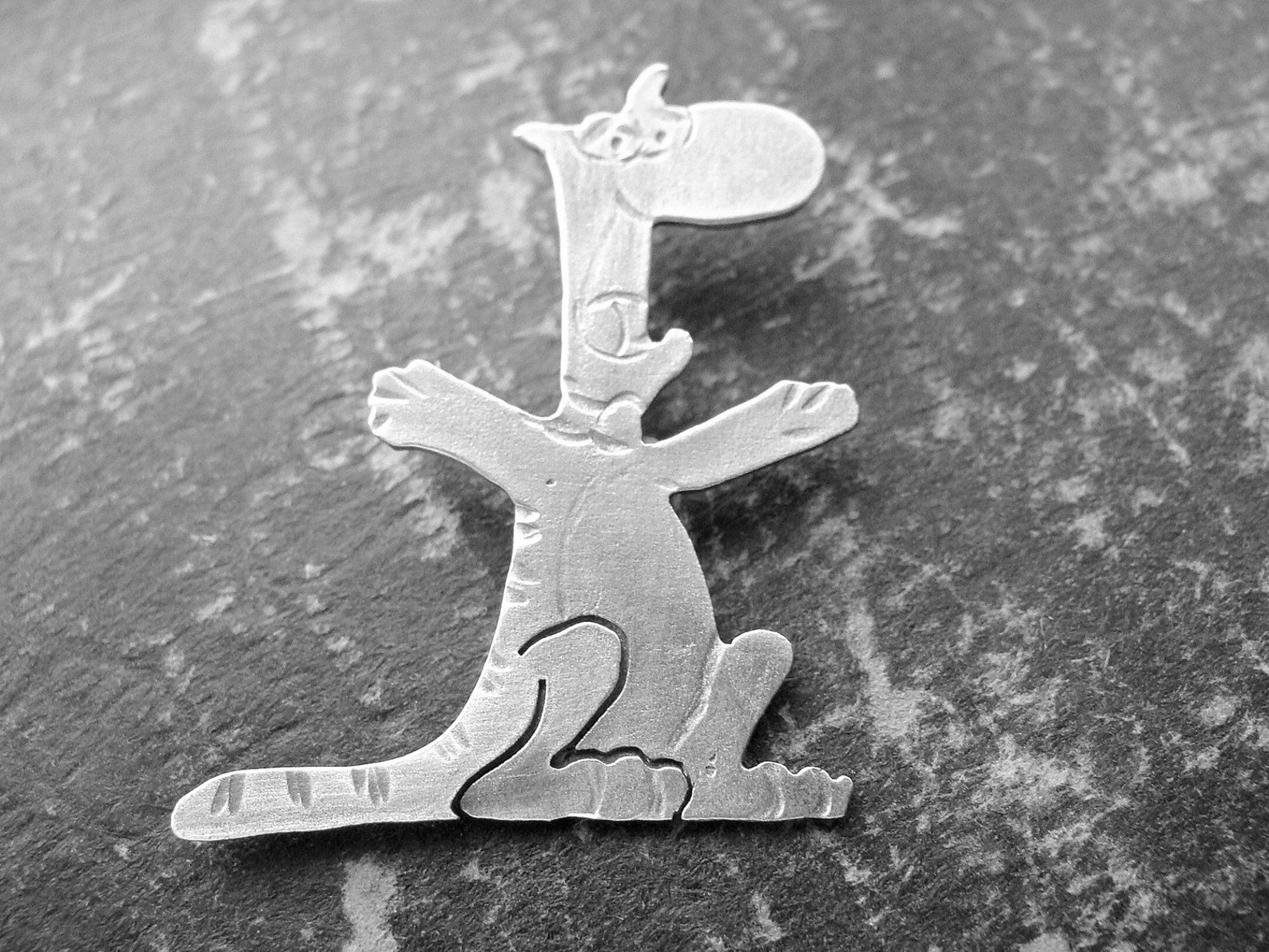 Loucritia Necklace Sterling Silver Comic Character Arkas - Etsy