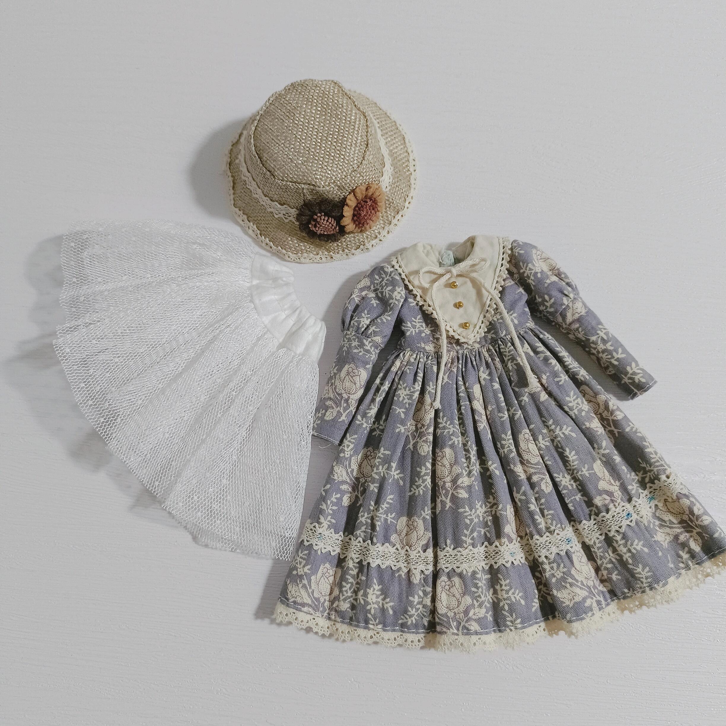 Blythe Dolls Dress Patterns night Rose,blythe Doll Clothes Sewing ...