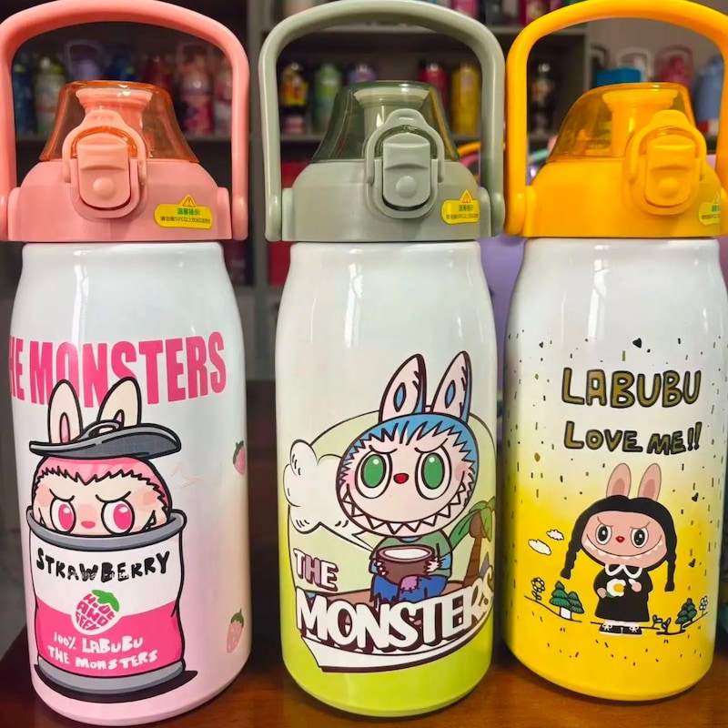 Labubu Drink Bottle - Etsy
