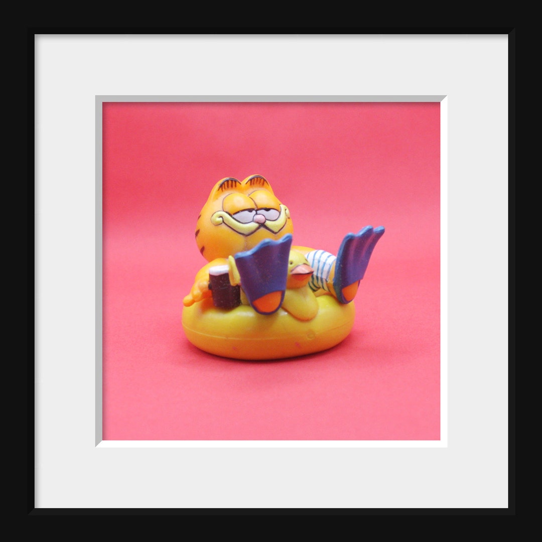 Vintage Garfield Rubber Ducky Toy Photograph Fine Art Home Decor - Etsy