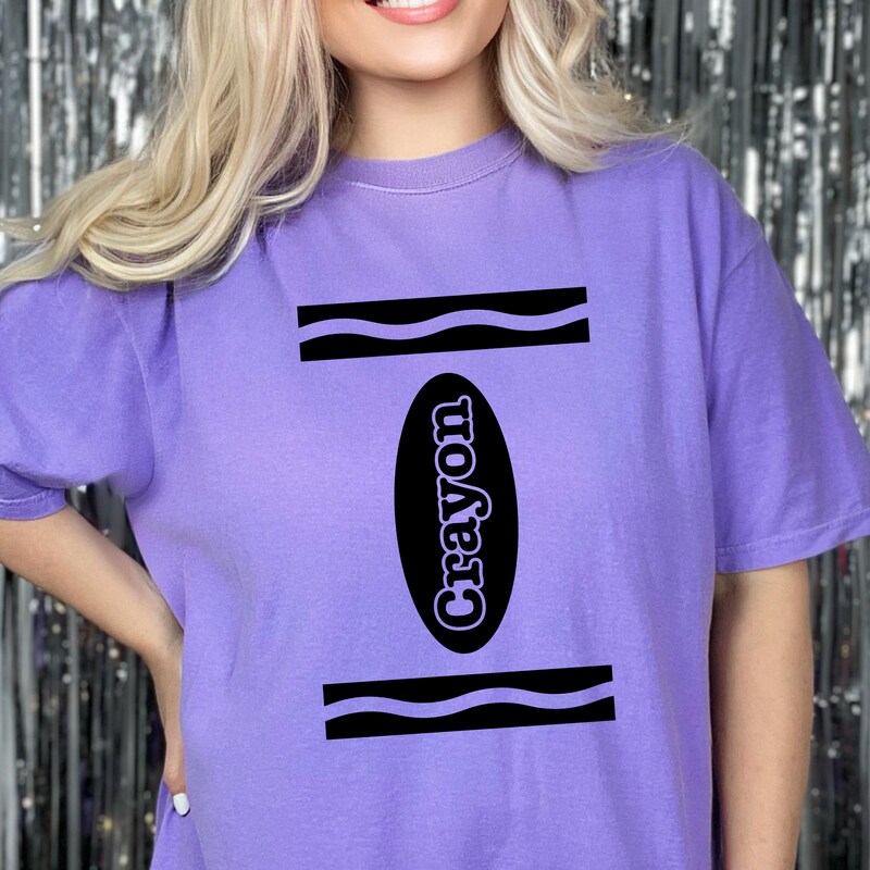 Crayon Costume Shirt - Etsy