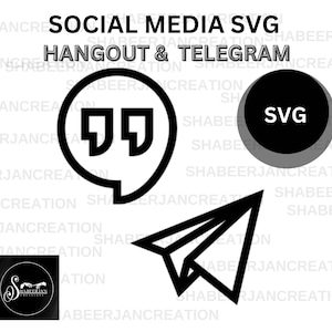 Social Media Icons SVG Youtube Logo Facebook Instagram Pinterest Social ...