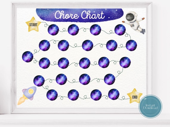 Reward Chart, Kids Routine Chart, Chore Chart, Toddler Reward Chart ...