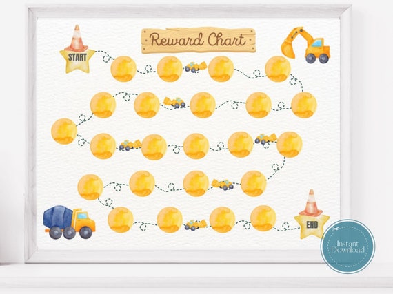 Reward Chart, Kids Routine Chart, Potty Chart, Toddler Reward Chart ...