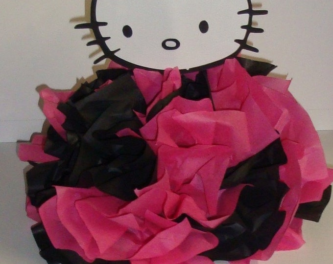 Hello Kitty Table Centerpiece Decoration KIT DIY Complete Birthday 1st ...