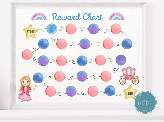 Reward Chart, Kids Routine Chart, Potty Chart, Toddler Reward Chart ...