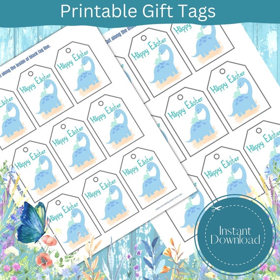 Printable Gift Tags,Easter Gift Tag,Easter Favor Tag,Printable Treat ...