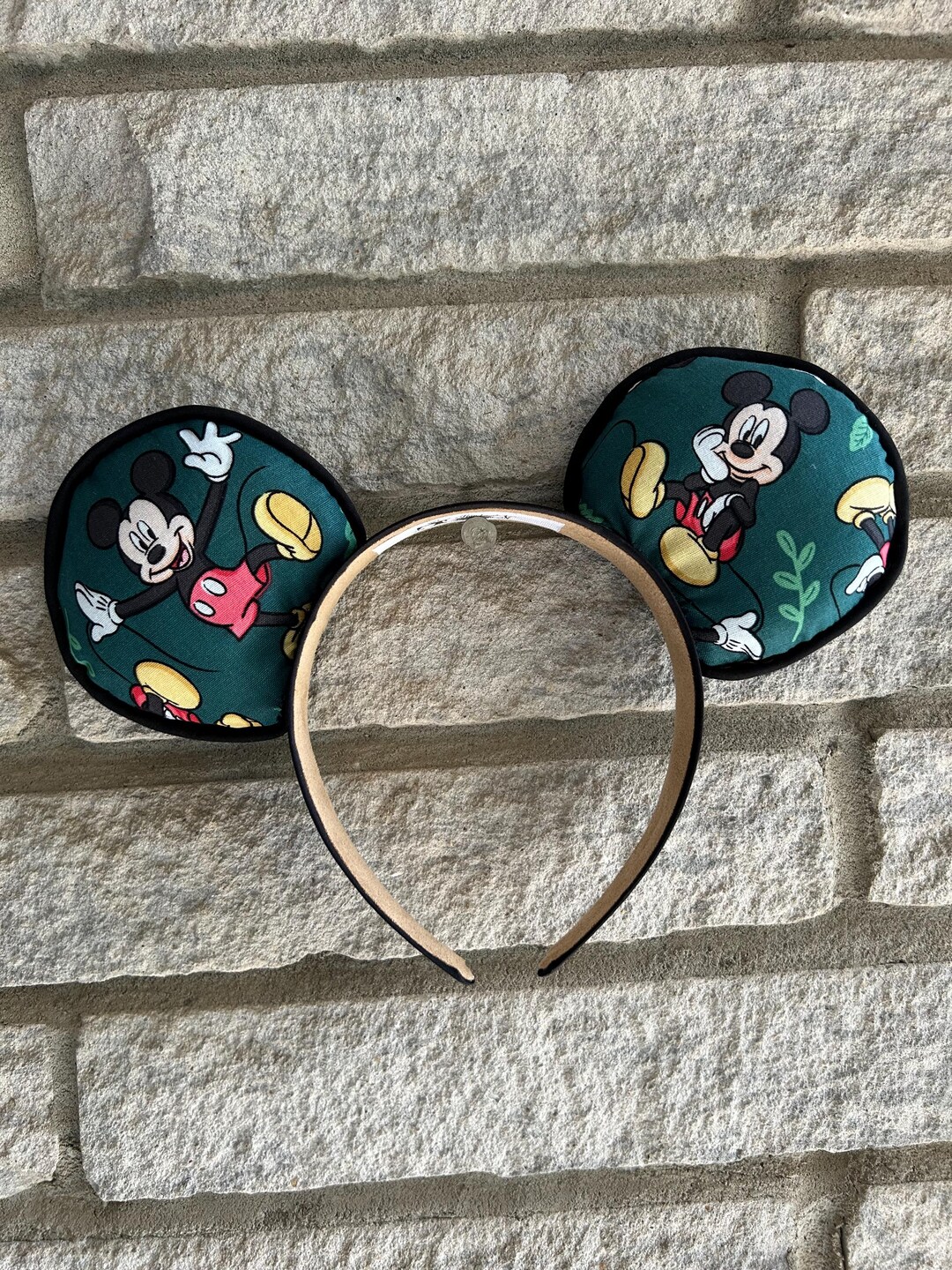 Mickey Ears, Green Mickey Ears, Boy Mickey Ears, Mickey Ears Headband ...