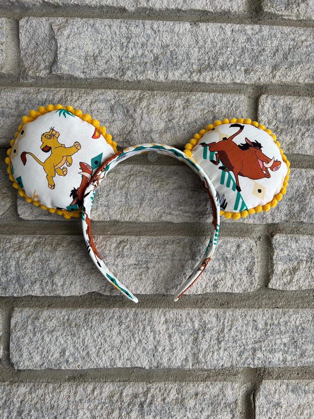 Lion King Ears, Simba & Pumbaa Mouse Ears, - Etsy