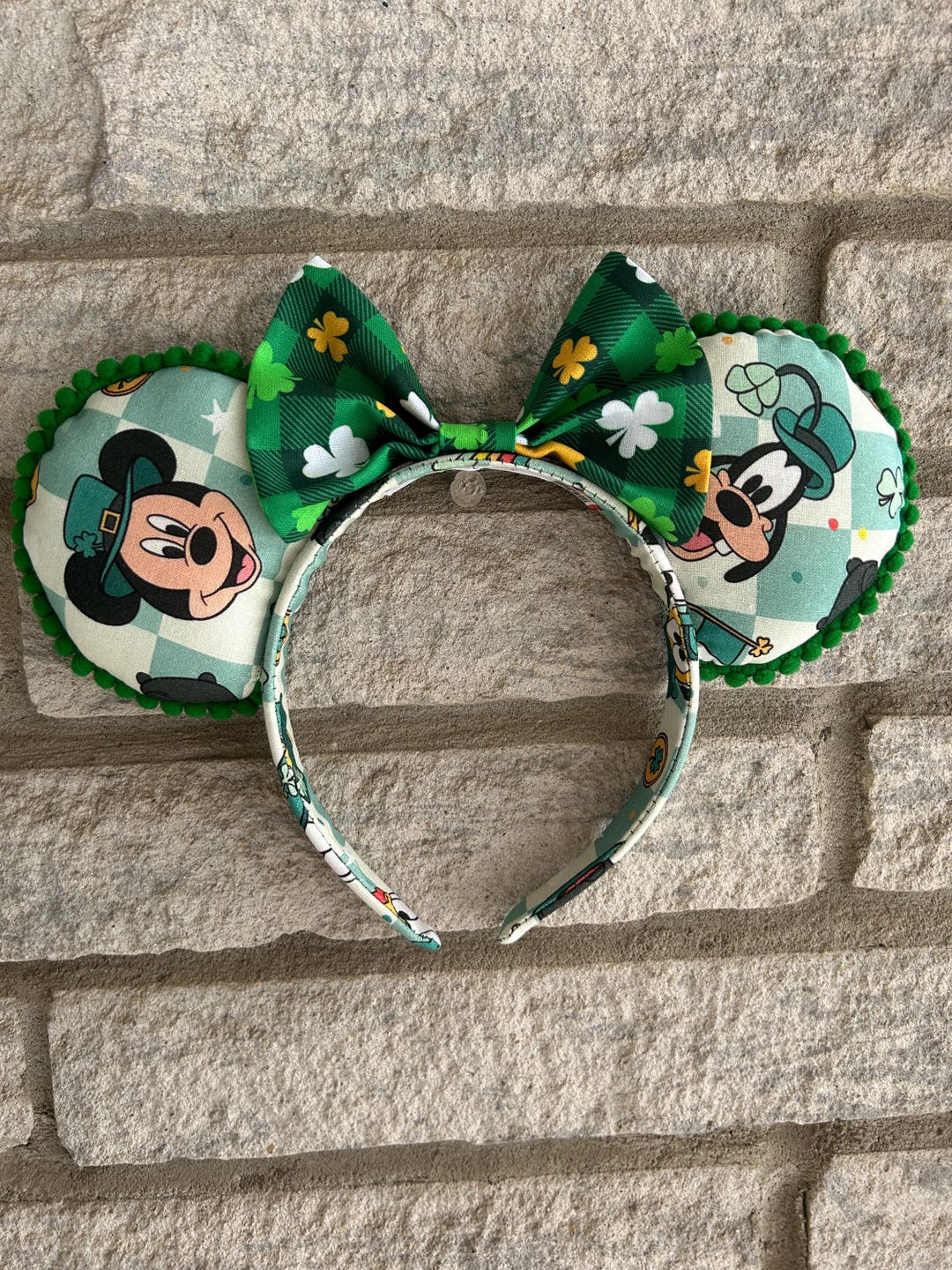 St. Paddy's Day Mickey Ears, St. Patrick's Day Ears, St. Patrick's Day ...
