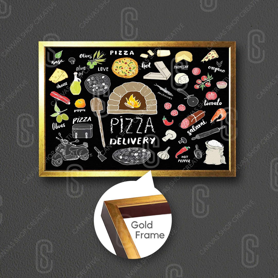 Parmesan, Kitchen Wall Decor, Restaurant Art, Pizza Wall Art, Cheese ...