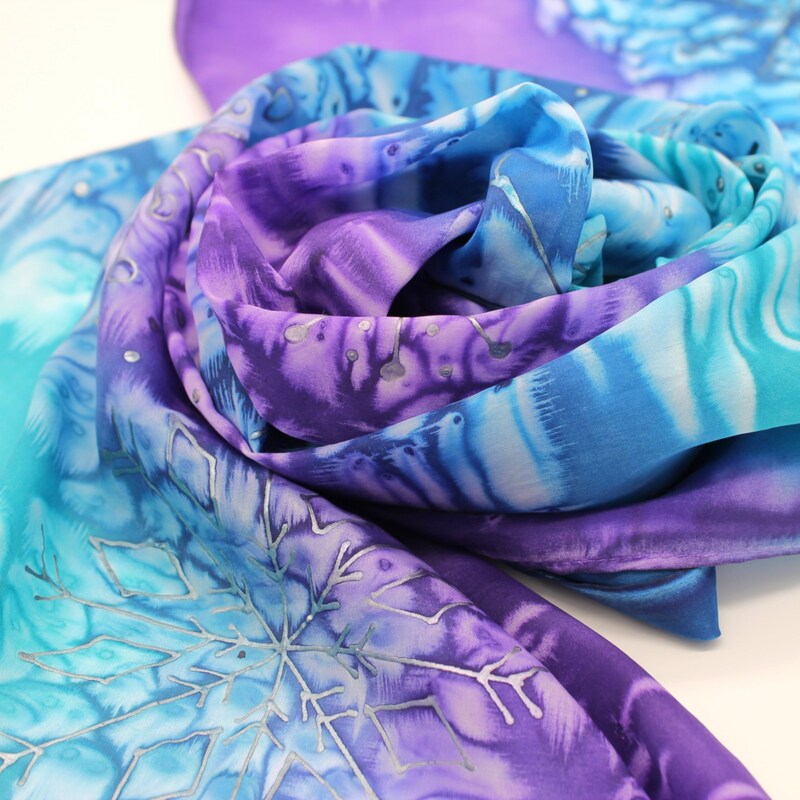 Snowflake Scarf - Etsy