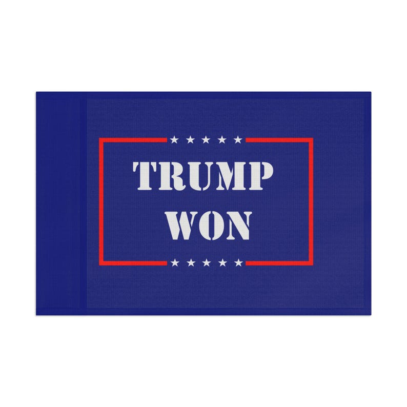 Flag, Trump Won Flag, President Trump Flag, Patriotic Flag, Political ...