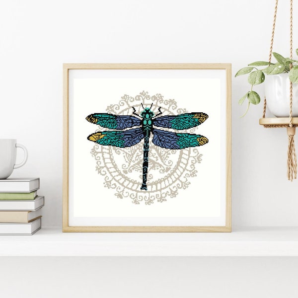 Dragonfly Embroidery Kit - Etsy