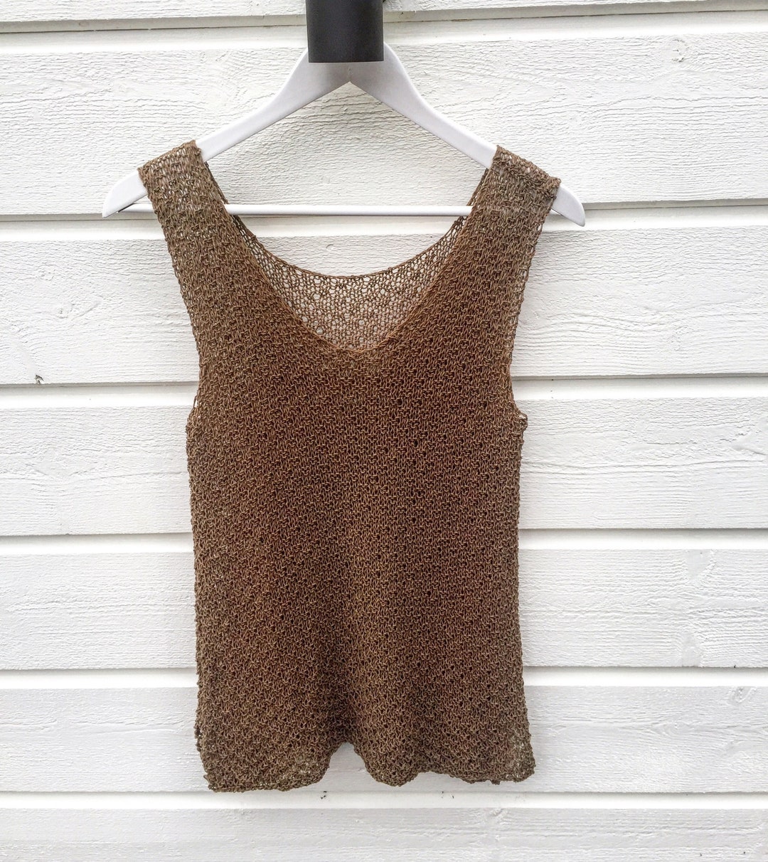 Knitting Pattern LOOSE SINGLET 101 - Etsy