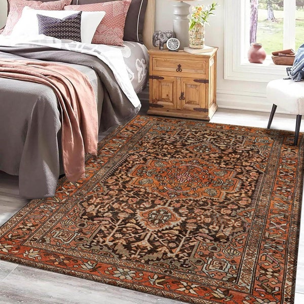 Orange Rug - Etsy