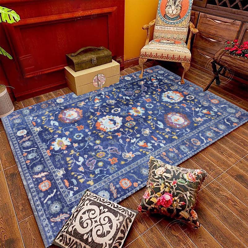 Jute Floral Rug - Etsy