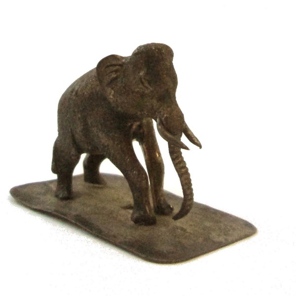 Metal Elephant Figurines - Etsy