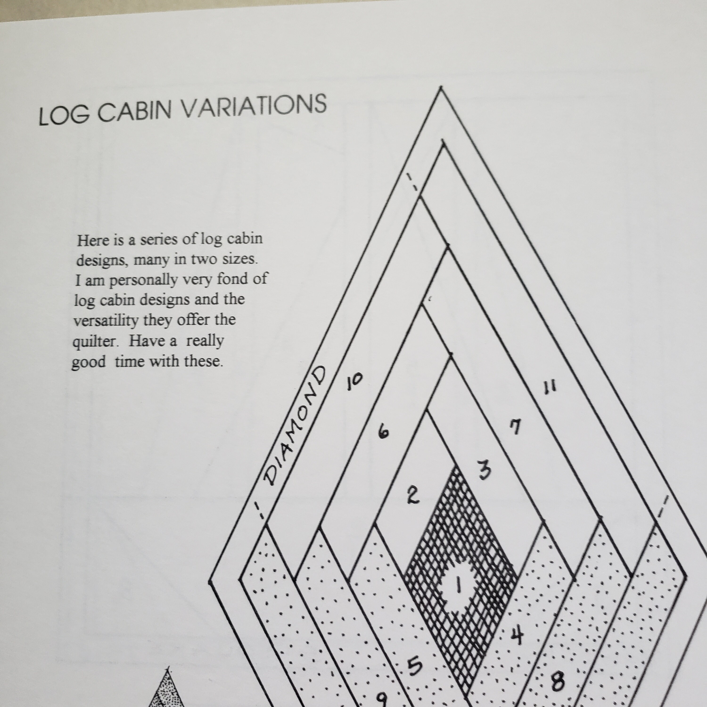 Paper Piecing Patterns Book by Shirley Liby Pieced Block Patterns for ...