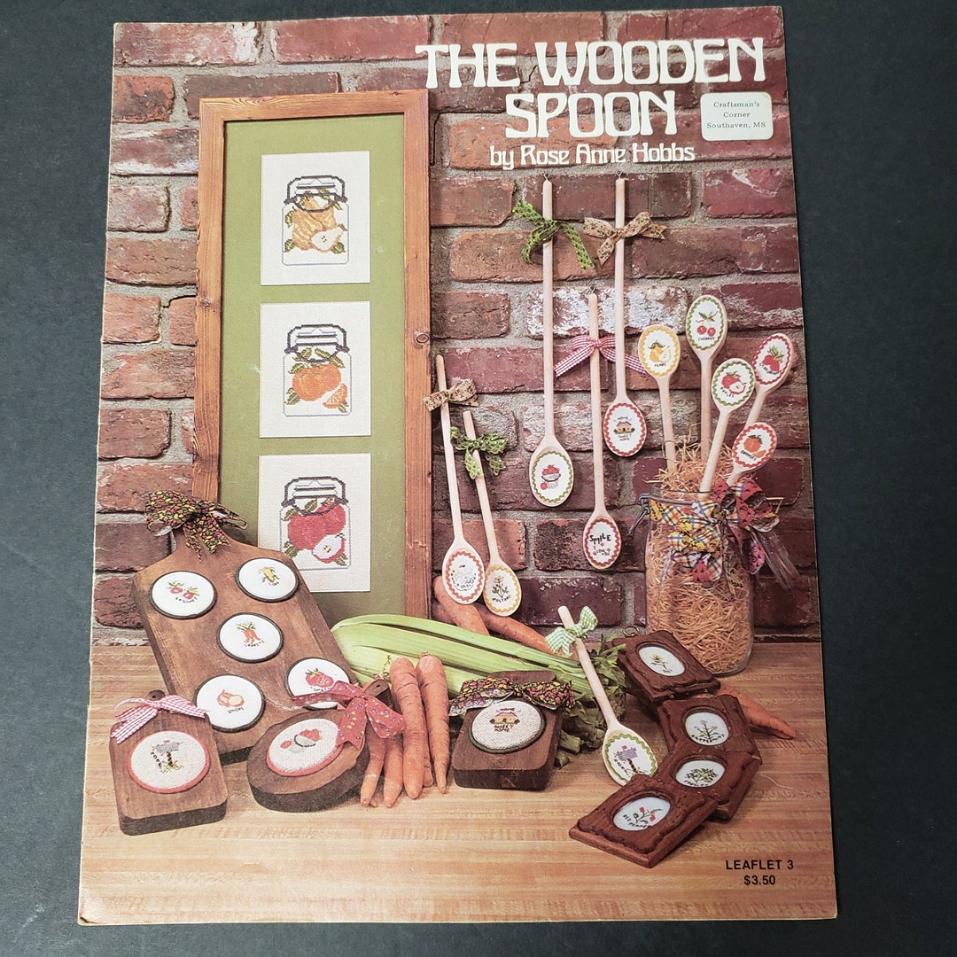 The Wooden Spoon Cross Stitch Patterns Leaflet to Decorate - Etsy