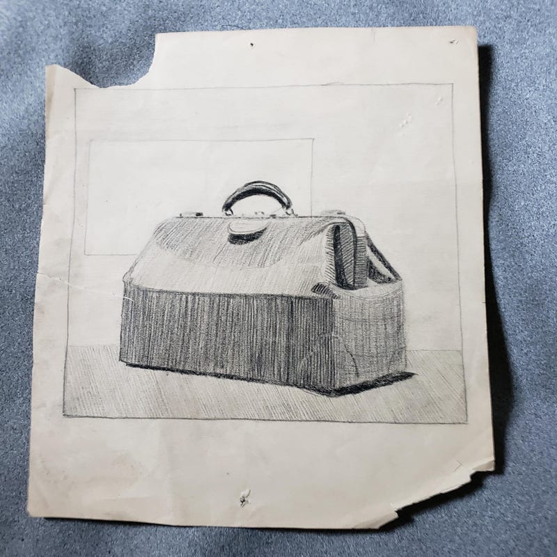 Antique Doctor Bag - Etsy