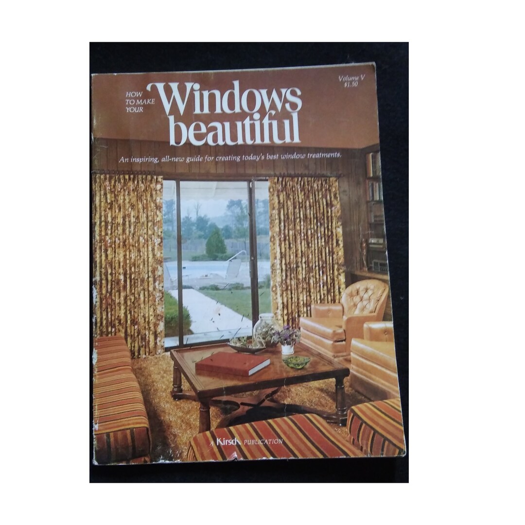 Vintage 1970s How to Make Your Windows Beautiful Home Decor Volume 5 ...