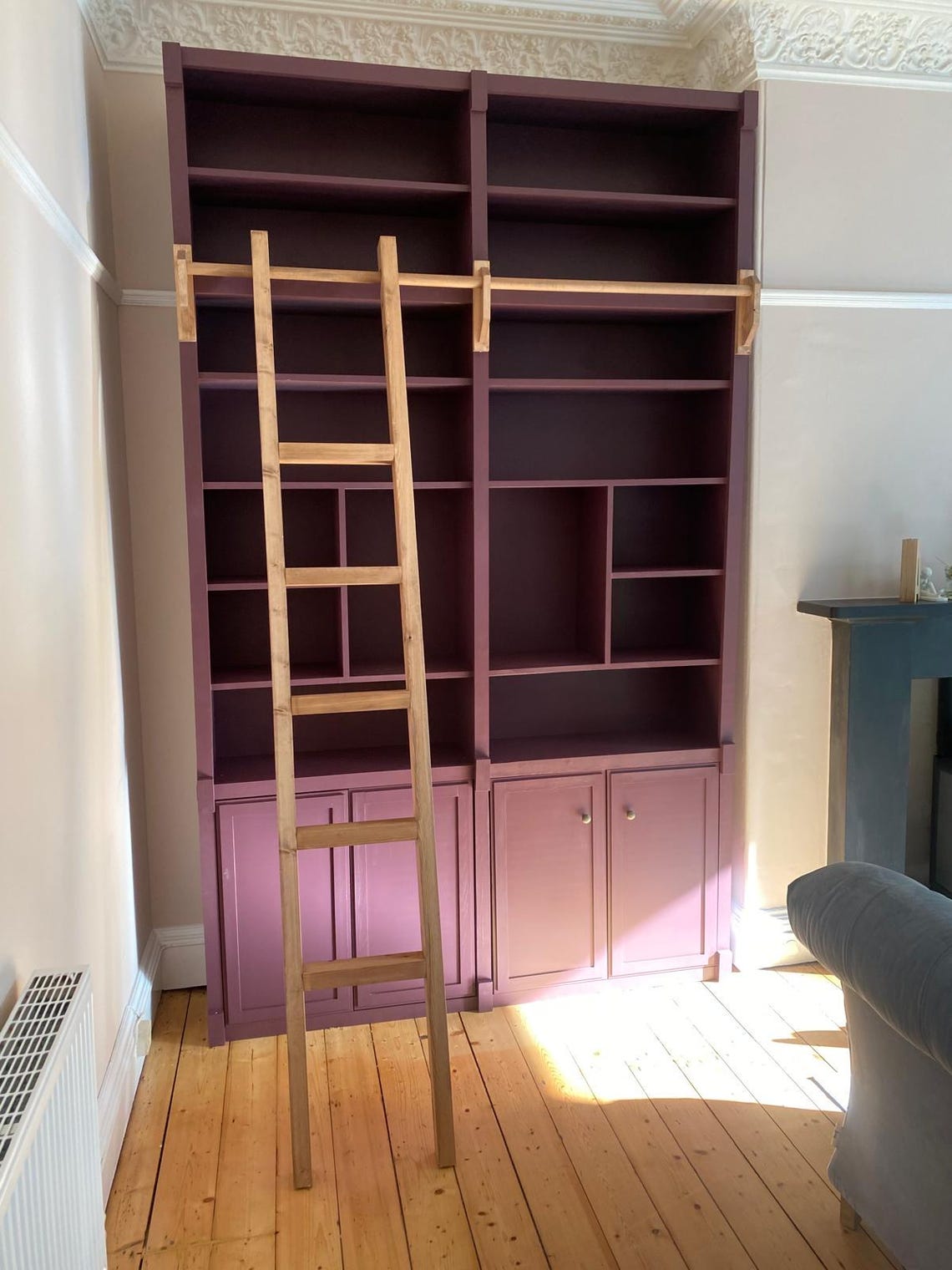 The Orkney Bookcase Library Handcrafted Bespoke Made to Order Deposit ...