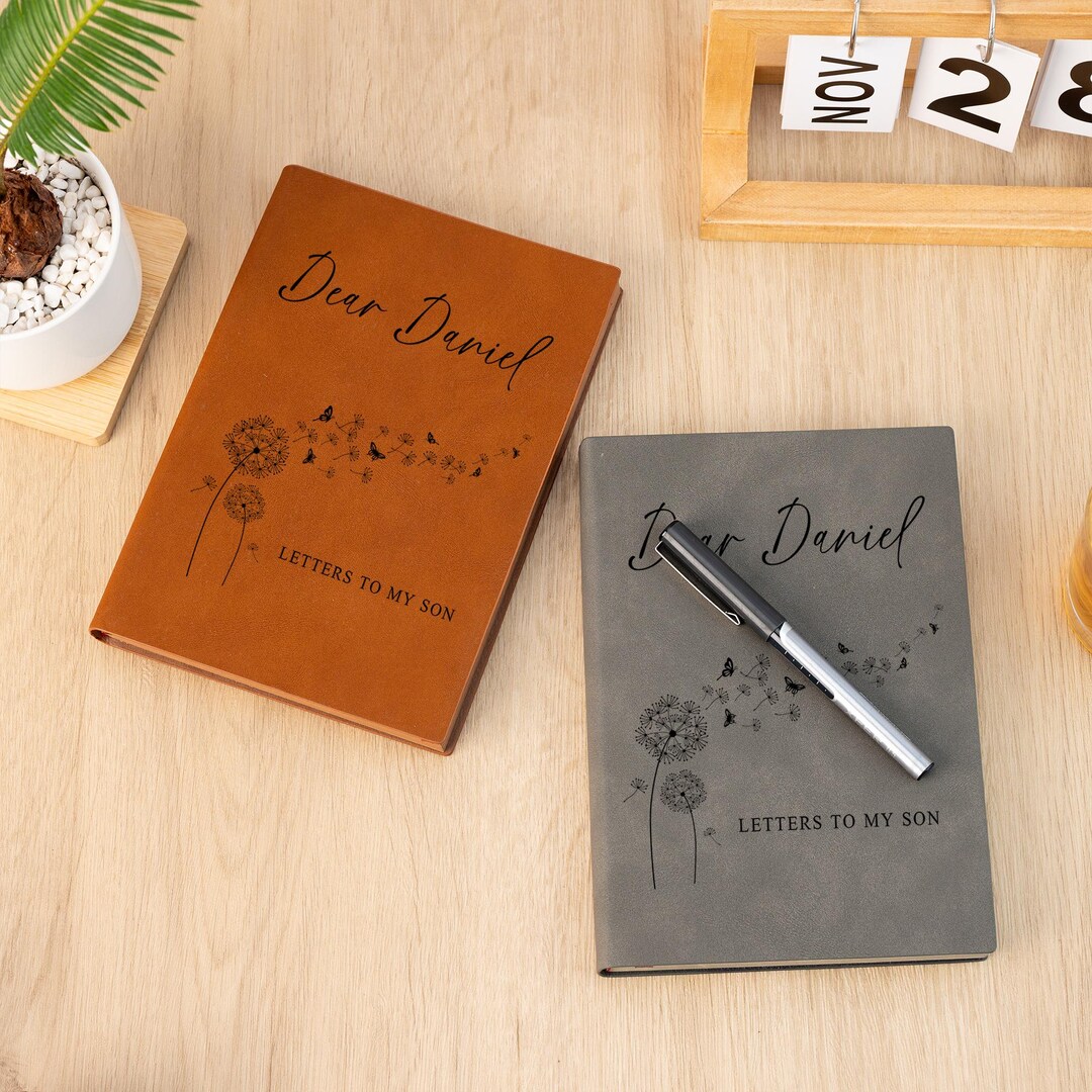 Personalized Notebook,custom Leather Journal,vintage Journal,leather ...