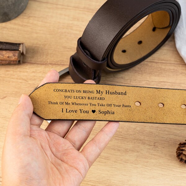 Personalized Belt - Etsy