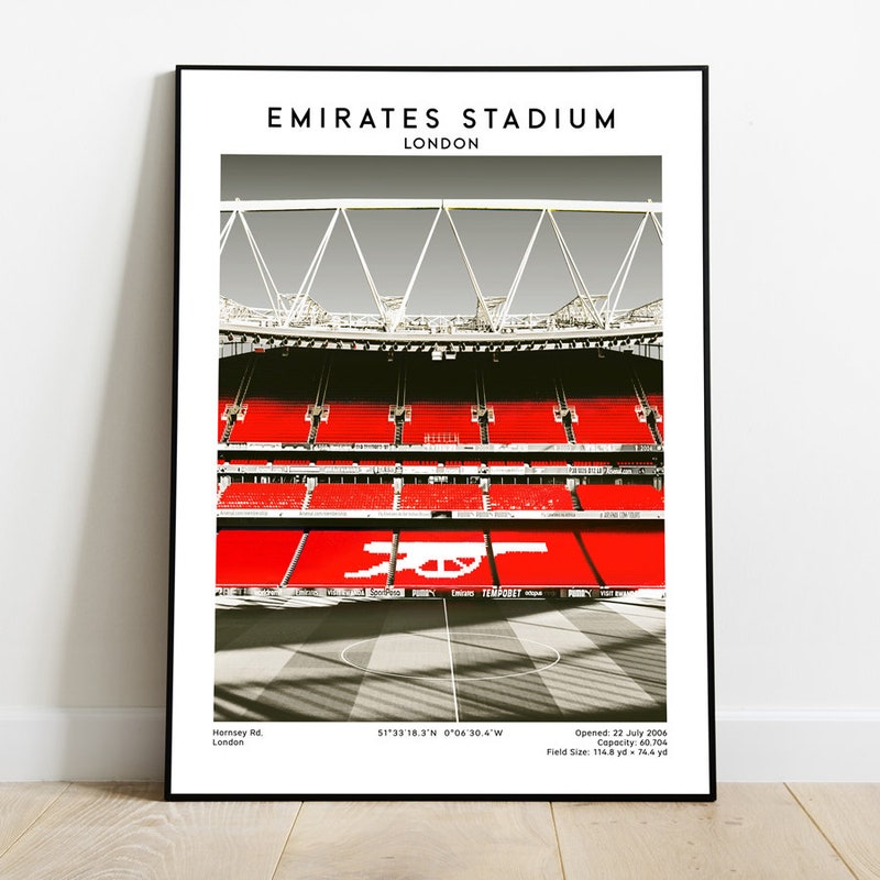 Emirates Stadium - Etsy