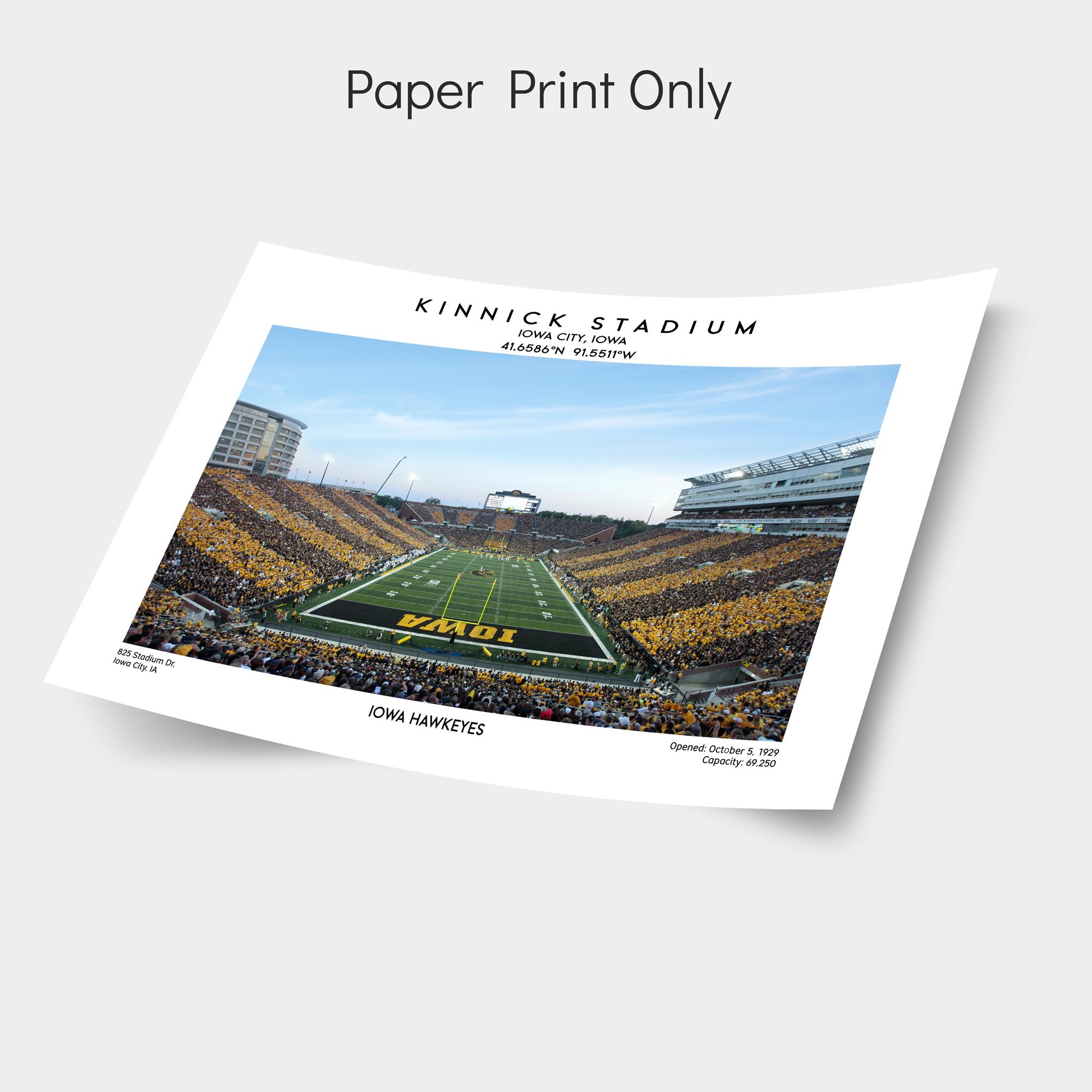 Kinnick Stadium Poster – Iowa Football Wall Art - Etsy